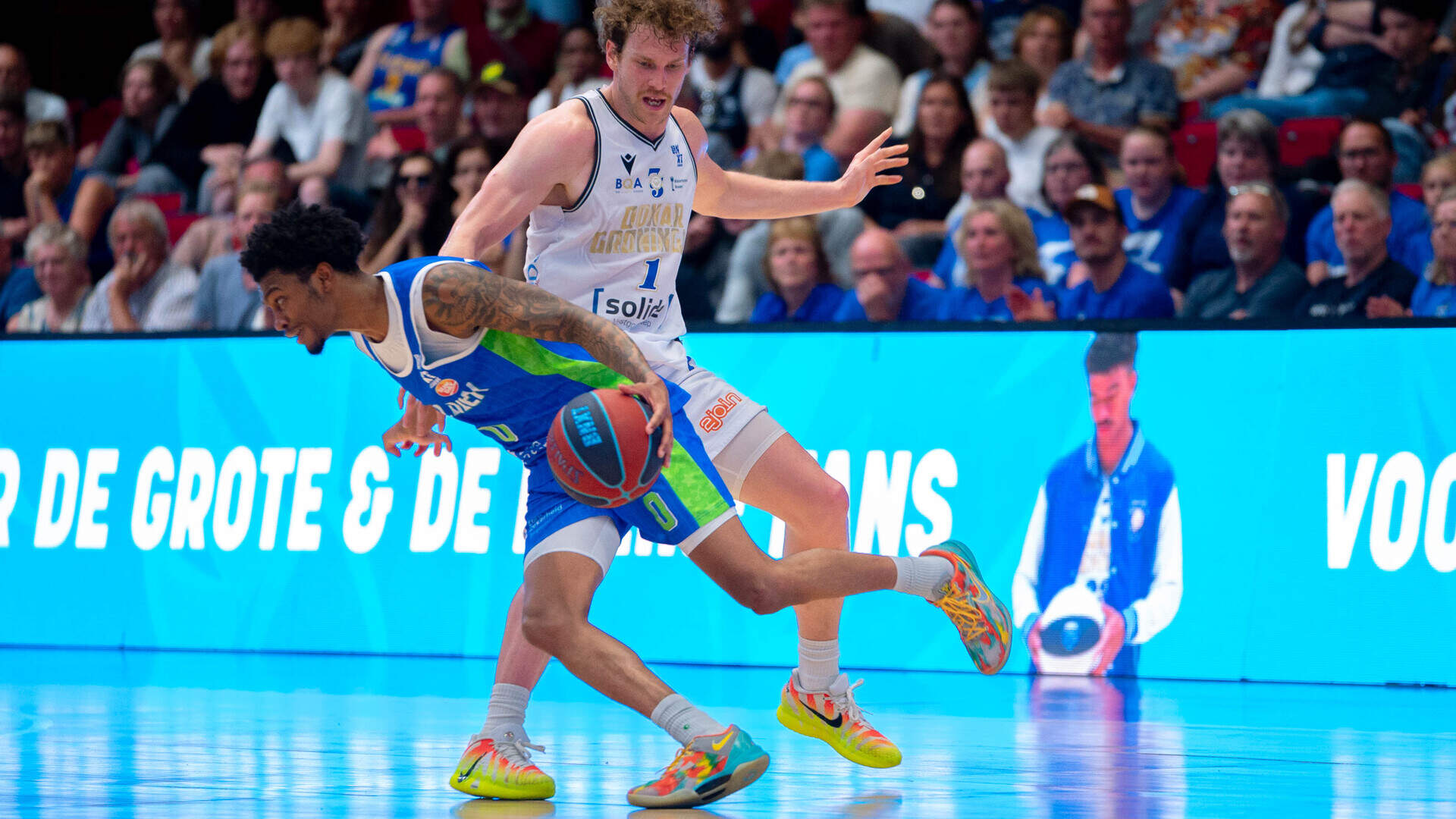 Hoe de basketballers van ZZ Leiden de finale van de play-offs om de ...