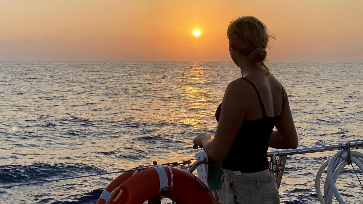 Jasmijn Boon (22) vertrok per zeilboot vanuit Mexico naar Frans ...