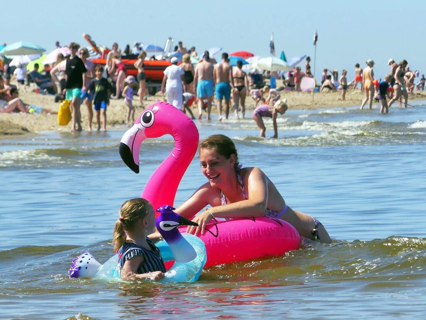 Het warme pinksterweekend aan de kust was ’één groot feest’, maar ...