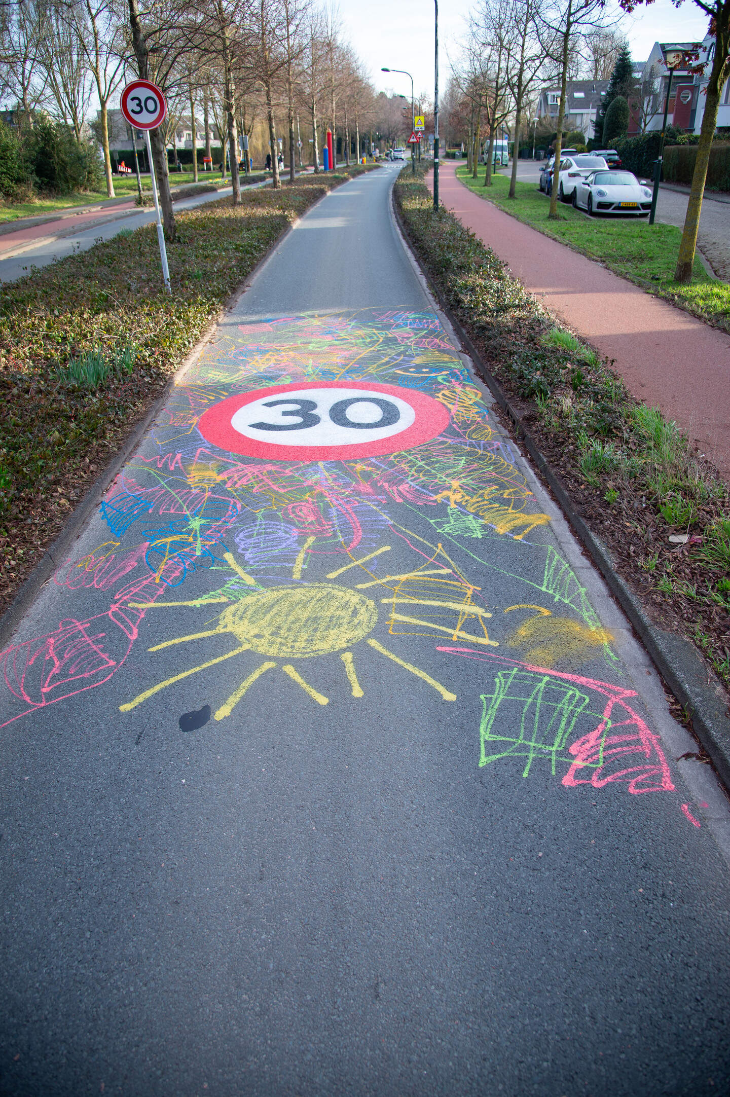 Vurige wens van Wassenaarder is een feit: dertig kilometer per uur door ...